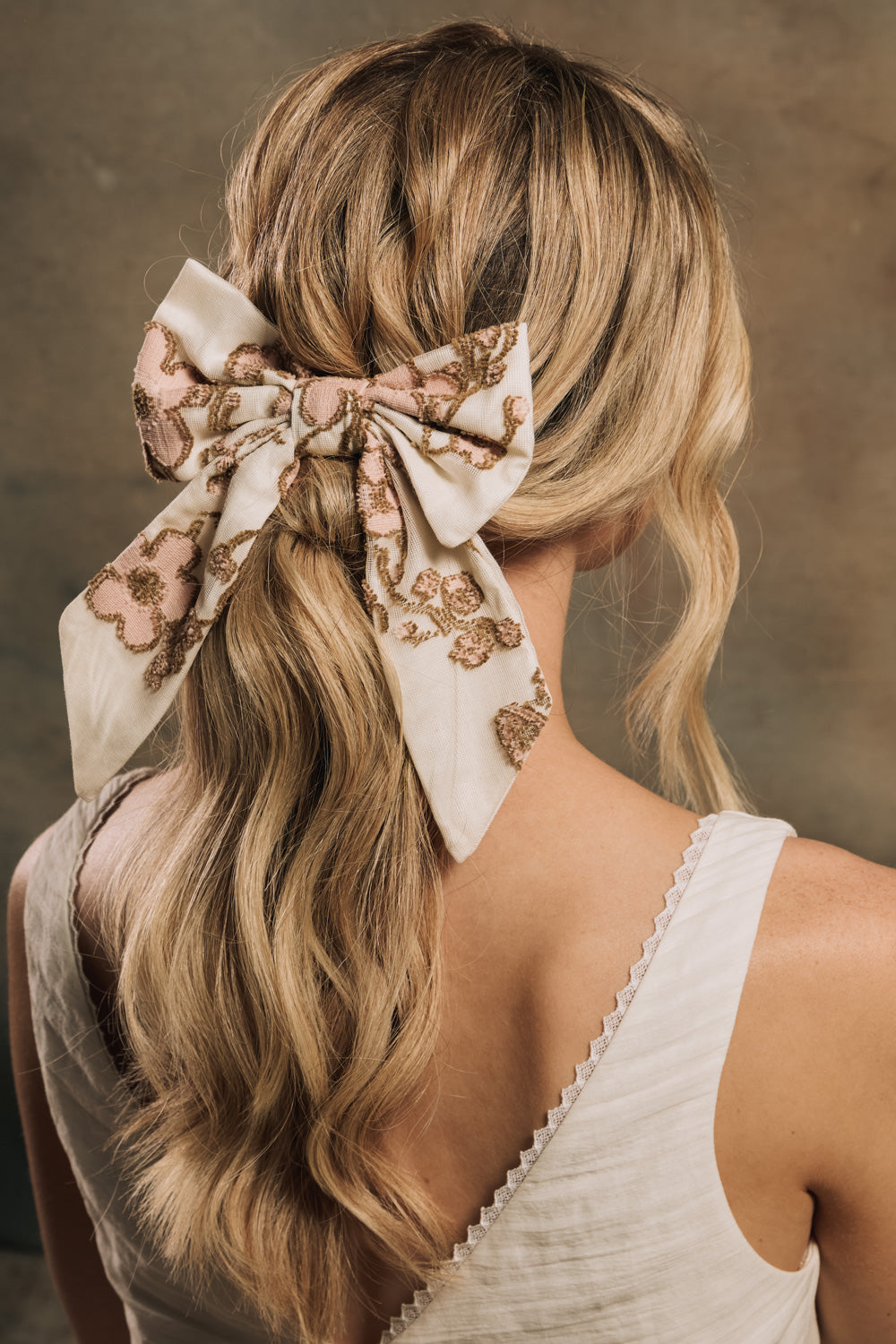 Blossom bow | Colourful Bridal Bow For Alternative Brides – Indie Bride ...