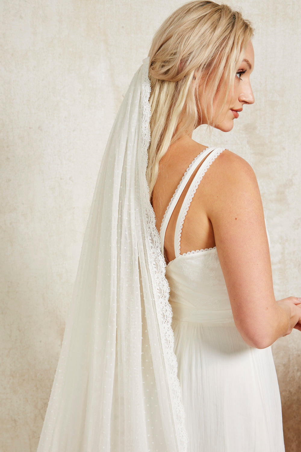 Posey Veil | A Fun Bridal Veil With Tiny Dot Embroidery – Indie Bride ...